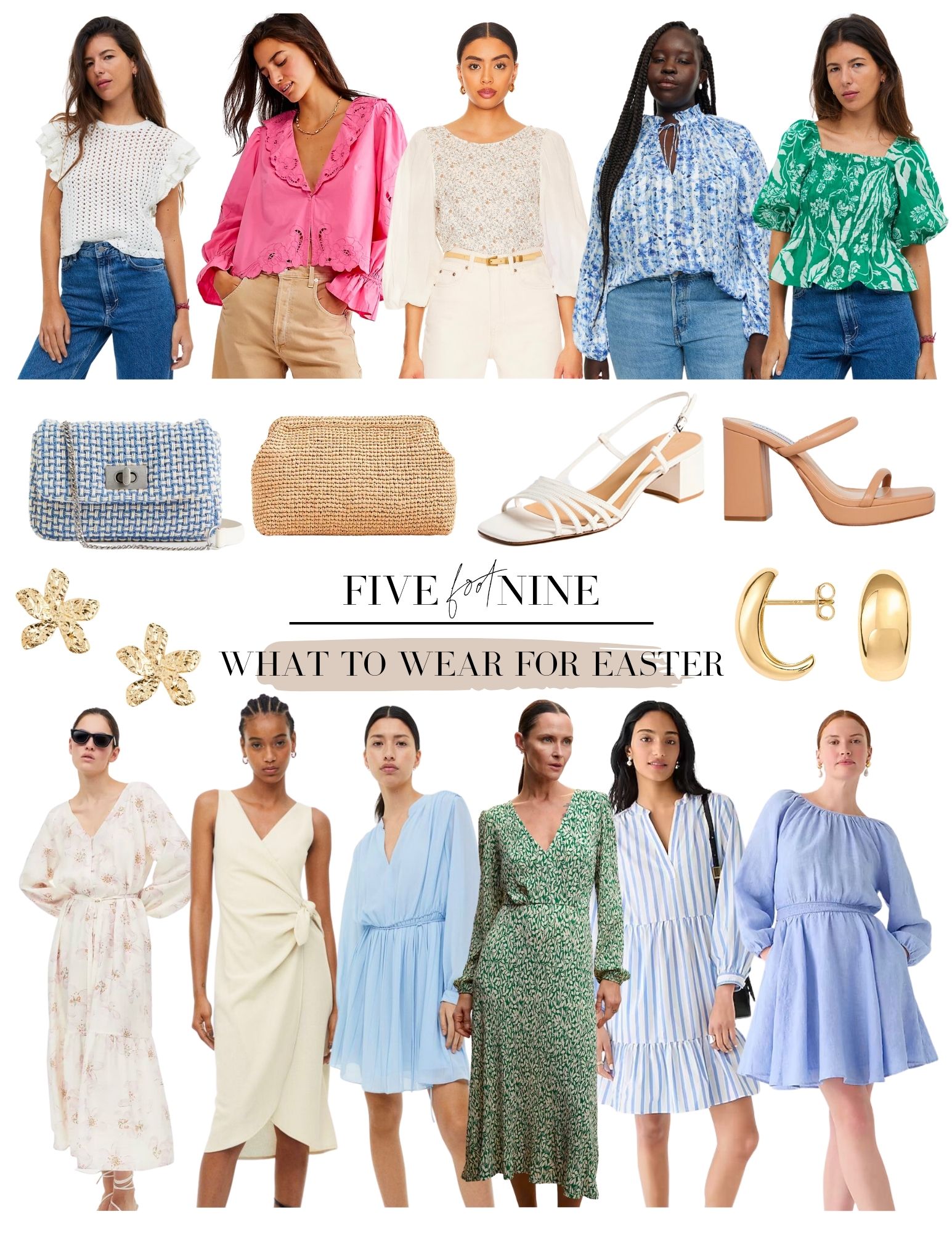 WISH LIST | WHAT TO WEAR FOR EASTER - Five Foot Nine